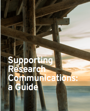 Supporting Research Communications: a Guide - Book Sprints : Book Sprints