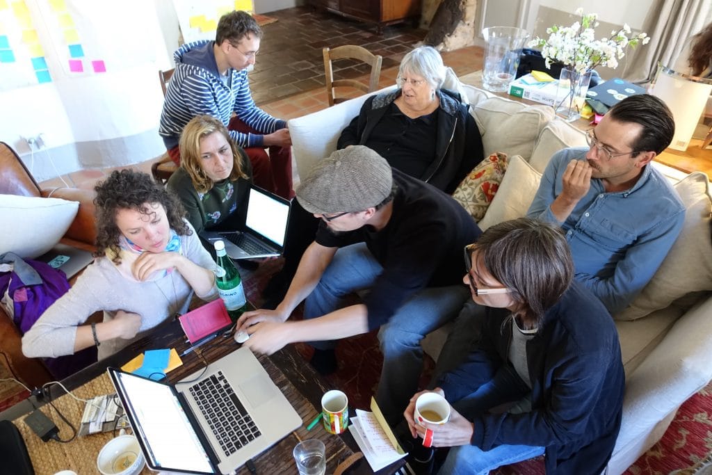 Our first ever team meeting - Book Sprints : Book Sprints